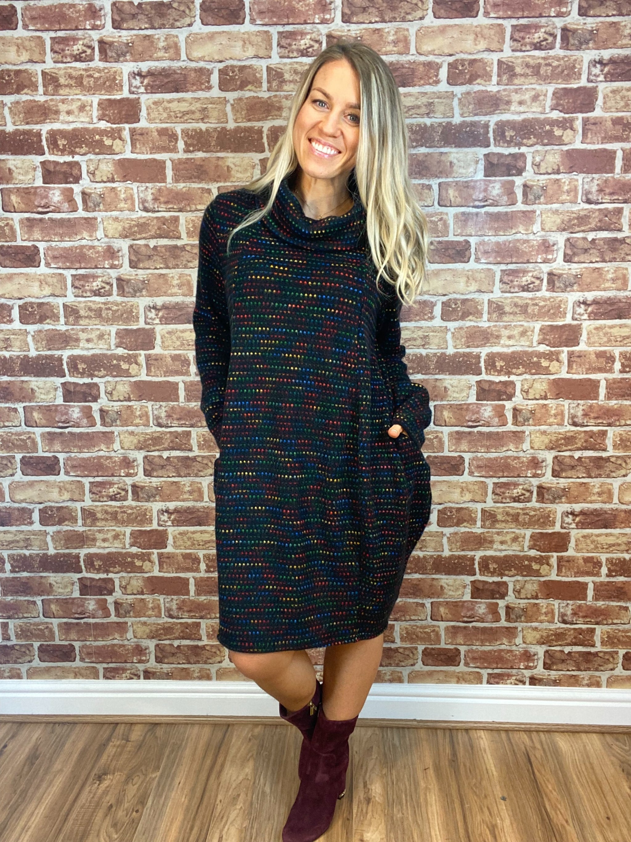 Colour Snuggle Dress – Apache Shops Ltd